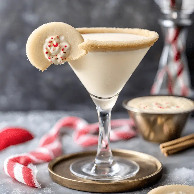 Sugar Cookie Martini: A Festive and Sweet Cocktail Recipe | Delectable Meal