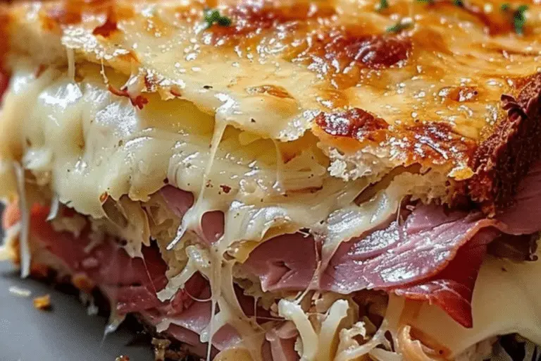 Homemade Reuben Bake | Delectable Meal