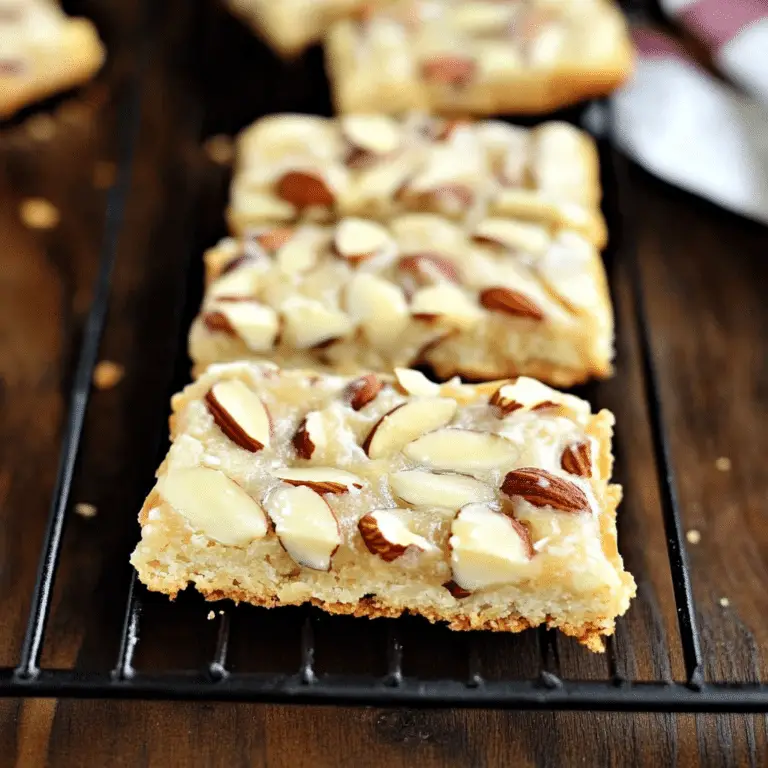 Almond Bars | Delectable Meal