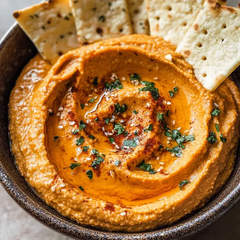 Why Roasted Red Pepper Hummus is a Must-Try Snack | Delectable Meal