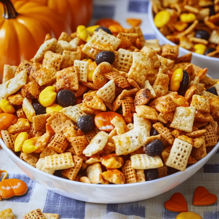 Spooky Halloween Chex Mix Snack Ideas | Delectable Meal
