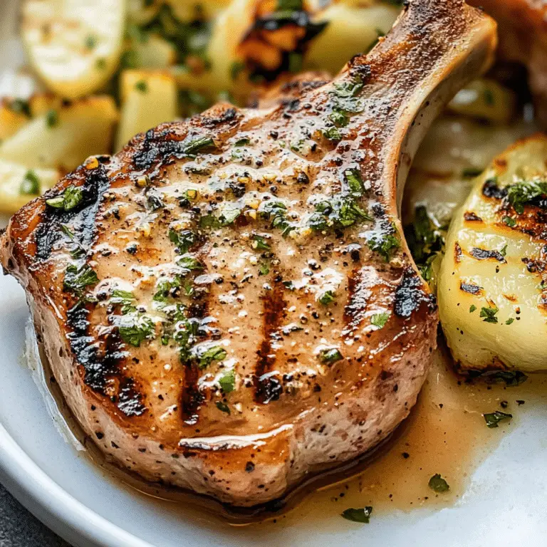 Perfect Grilled Pork Loin Chops in 30 Minutes | Delectable Meal