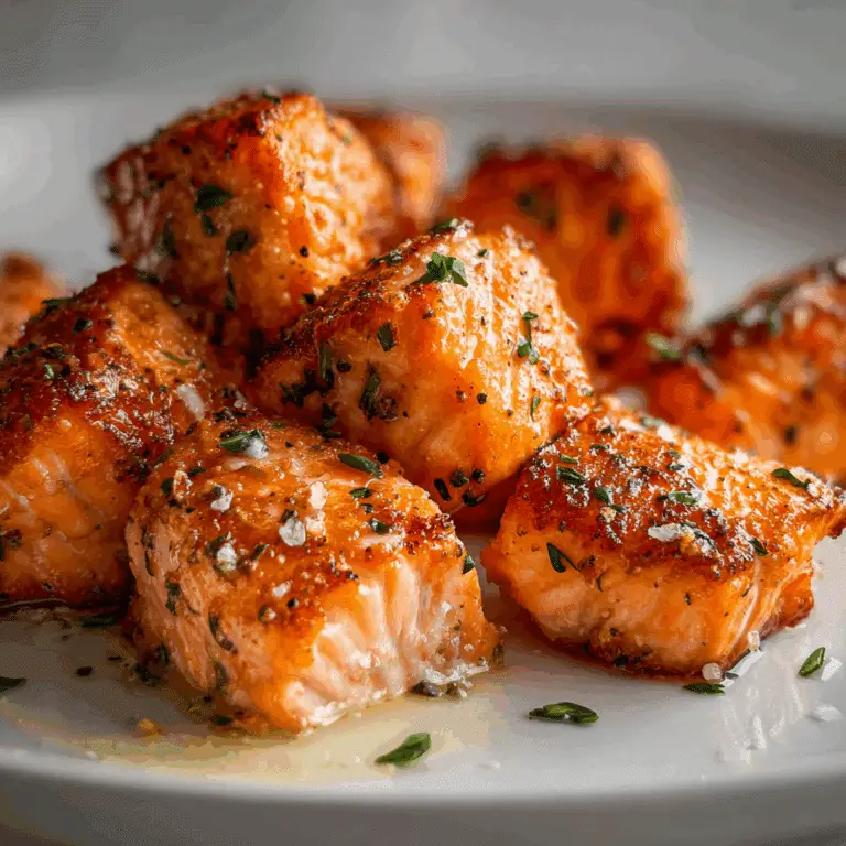 Air Fryer Salmon Bites | Delectable Meal